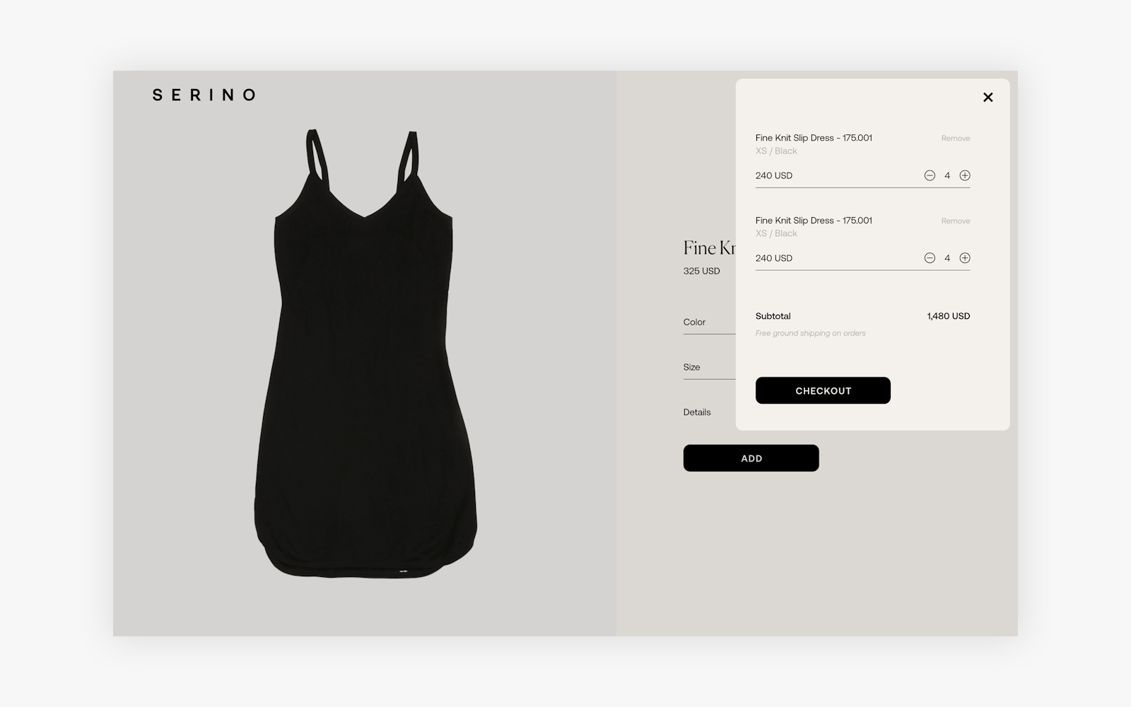 Serino | D2C Branding and Ecommerce Website by The Future Forward
