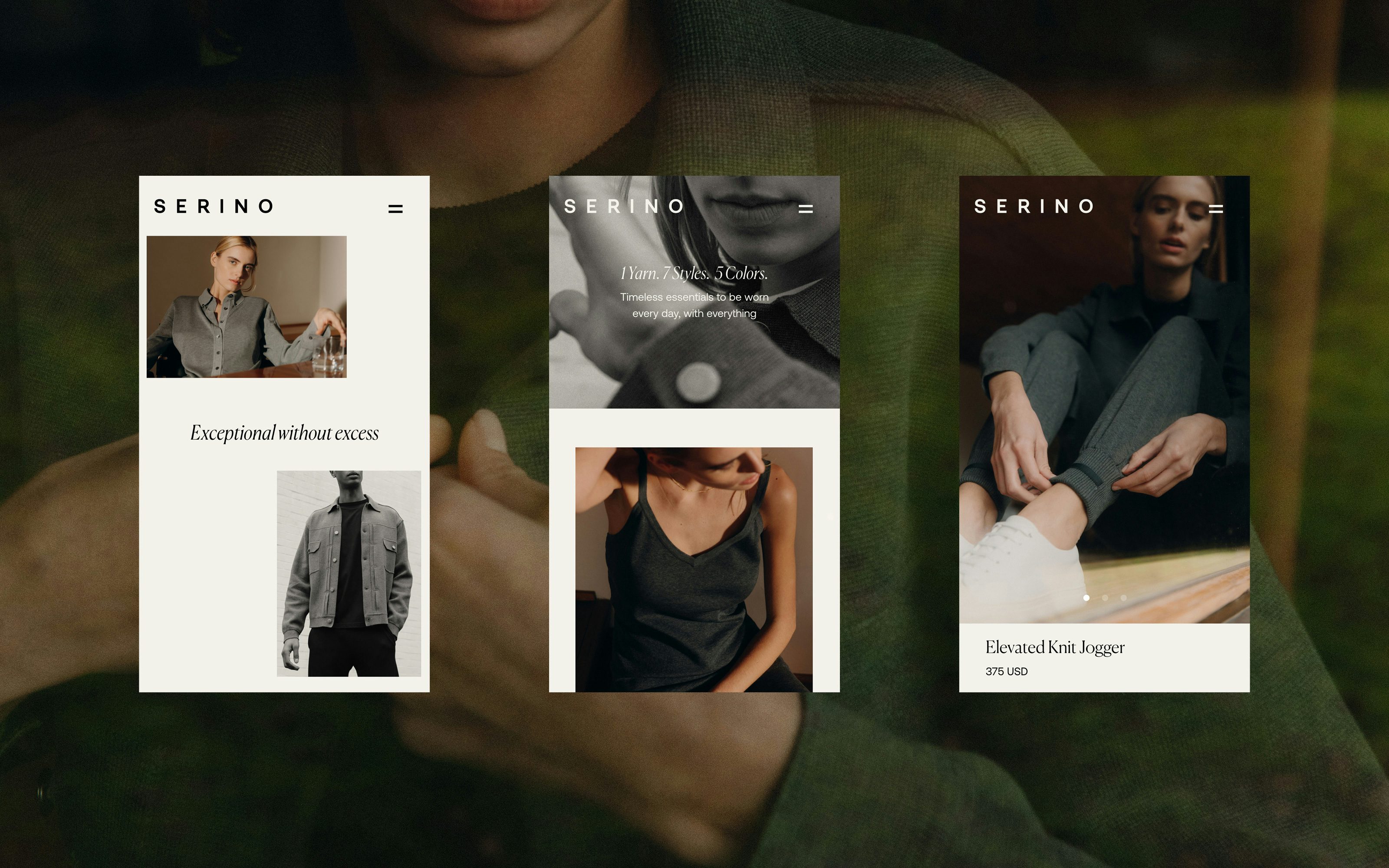 Serino | D2C Branding and Ecommerce Website by The Future Forward